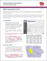 QGIS: Creating Random Points
